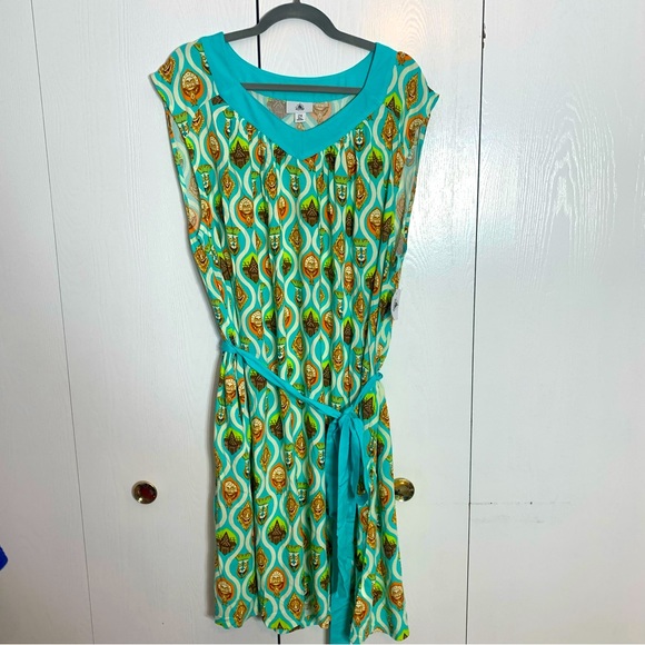 Disney | Dresses | Nwt Disney Polynesian Resort Dress Sleeveless Light ...
